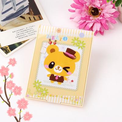 Cina Disegno di moda su misura Specchio di trucco per desktop quadrato con flessibilità di elaborazione in vendita