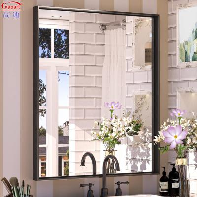 Cina Home Wineshop Stile Art Deco Design Specchio in alluminio a parete con cornice bianca in vendita