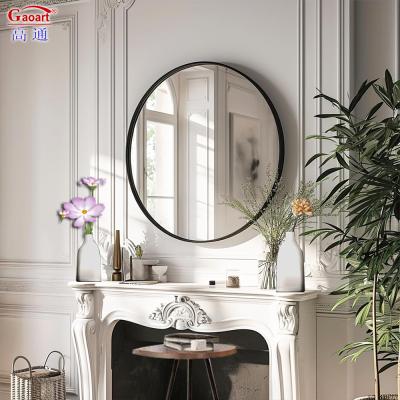 Cina Nordic Silver Design Specchio di vetro incrollabile in stile ovale con dimensioni personalizzate in vendita