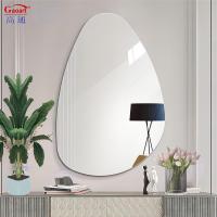 China Waterproof Frameless Rectangle Wall Mirror with Installation Hardware Included for sale