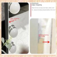 China Elevate Your Beauty Routine with a Customizable Hollywood Mirror for sale