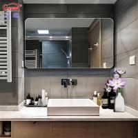 China Transform Your Bathroom with Frameless Mirror Modern and Sophisticated Design for sale