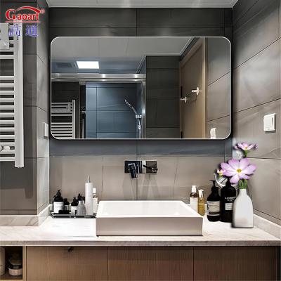 中国 Transform Your Bathroom with Frameless Mirror Modern and Sophisticated Design 販売のため