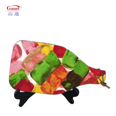China Tabela de corte de vidro temperado profissional para especialistas em culinária à venda