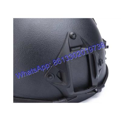 China Black FAST Bulletproof Helmet Night Vision Goggles and Communication Devices Compatible Detachable Visor en venta