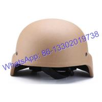 China Bulletproof Helmet Anti-ballistic Head Protector with Polycarbonate Visor for sale