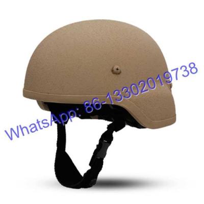 China NIJ IIIA ACH Casco a prueba de balas para la circunferencia de la cabeza 54-61 cm con cobertura balística lateral en venta