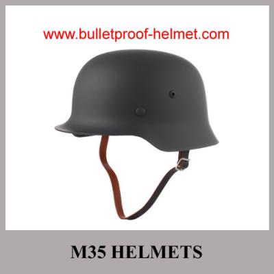 Chine Casque à l'épreuve des balles de la Chine d'armée verte militaire bon marché en gros de la police M35 à vendre