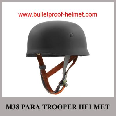 Chine Casque à l'épreuve des balles en acier de troupe verte militaire bon marché en gros de la Chine M38 Para à vendre