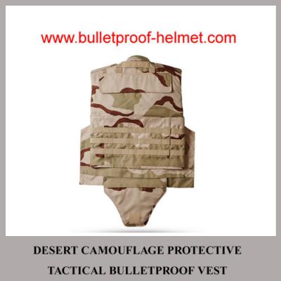 China El desierto barato al por mayor del ejército de China NIJ camufla el chaleco a prueba de balas táctico protector en venta