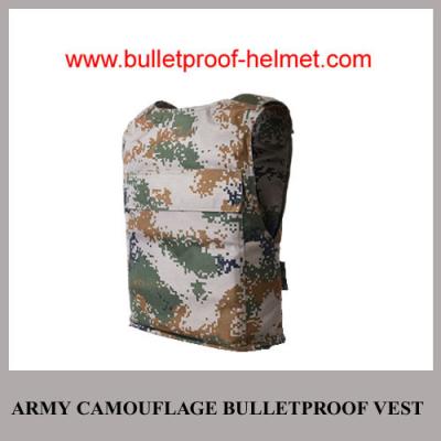 China Chaleco barato al por mayor de Bulleptoof de la policía militar del camuflaje de Digitaces del ejército de China NIJ en venta
