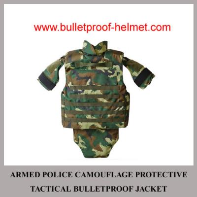 China China barata al por mayor NIJ armó policía camufla la chaqueta a prueba de balas táctica protectora en venta