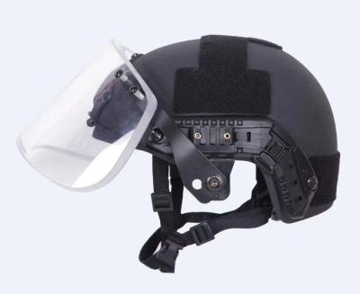 China Casco a prueba de balas RÁPIDO negro balístico barato al por mayor de China NIJ IIIA UHMWPE 9m m los E.E.U.U. en venta