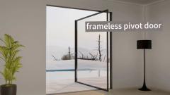 SLEEK 146 series minimalist narrow frame Pivot Door