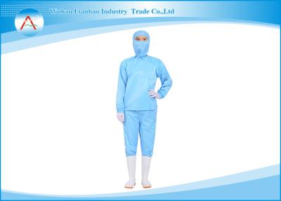 Cina Abbigliamento protettivo unisex del locale senza polvere di industria alimentare ESD con il cappuccio in vendita