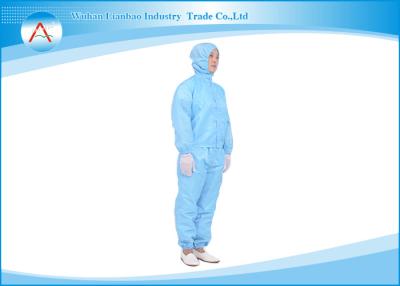 Cina Pantaloni e rivestimenti del vestito degli abiti da lavoro dell'abbigliamento del locale senza polvere dell'industria farmaceutica con il cappuccio in vendita