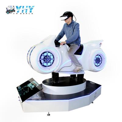 China White Motor Bike Simulator Arcade Game Machine 9D VR Motorcycle Simulator for sale