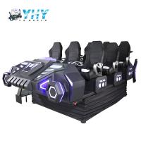Cina Simulatore di moto delle montagne russe del gioco VR di film del parco di divertimenti 9D con 9 sedili in vendita