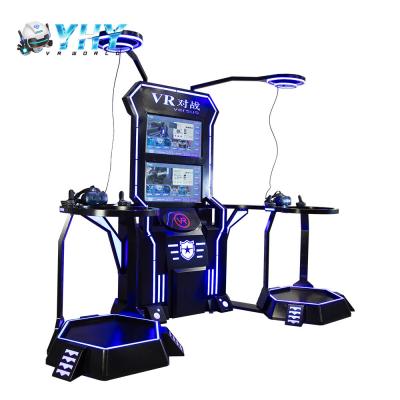 China Der Schießen-Simulator-virtuellen Realität 2 1KW VR Spieler kämpfen Spiel-Maschine for sale