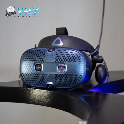 China Two Battle Platform Full Motion 9D VR Simulator Space Standing Room Game Flight Simulator for sale