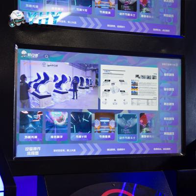 China Two Battle Platform Full Motion 9D VR Simulator Space Standing Room Game Flight Simulator for sale