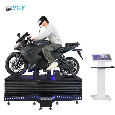 China Full Motion VR Motorcycle Racing Simulator Games For Indoor Playground for sale