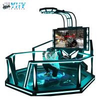 China HTC VR Battle Space Walking Game VR Simulator 9D Spielen Stehplattform Simulator mit 3,0M zu verkaufen