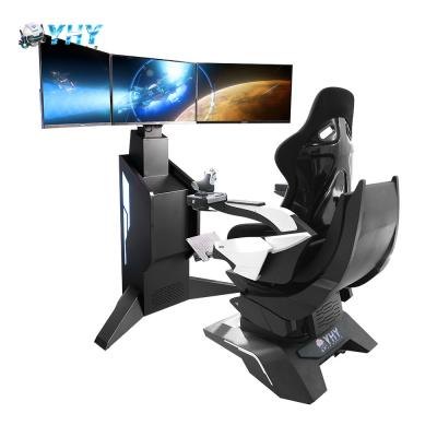 China 32 Zoll Drei Bildschirme Dynamische Plattform Flight Simulator for sale