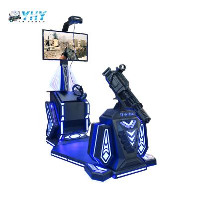 Cina Produttore cinese 9D Shooting VR Gatling Macchina da gioco arcade per interni Sparatutto in piedi per parchi divertimento in vendita
