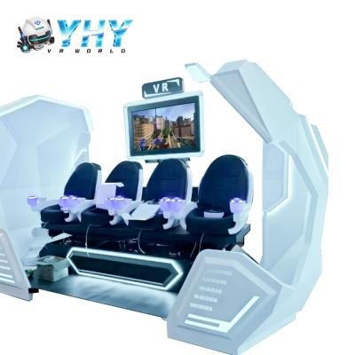 China YHY VR Cinema 4 Seats 9D Virtual Reality Movie Machine One Stop Project Game Park Use  for sale
