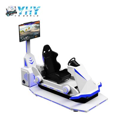 China YHY 9d Car Virtual Reality Arcade Racing Game Machine VR Driving Simulator Indoor Shpping Mall Rental for sale