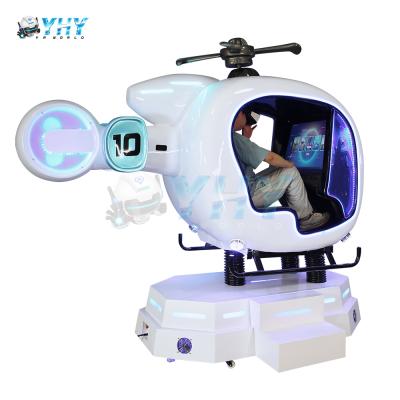China Shopping Mall New Design Thrill Shooting Games 9D VR 360 Flight Equipment Helicopter Simulator for Kids for sale