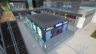 중국 팀 빌딩 8 플레이어 VR 아레나 무료 로밍 VR 탈출실 파티 판매용