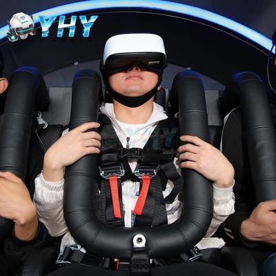 中国 VR回転ゲーム 360 ローラーコースター 3人乗りチェアベースマシン VRシミュレーター 遊園地向け 販売のため