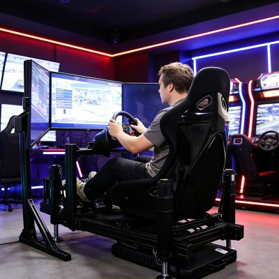 China G-force Dynamic Driving Simulator Motion 3dof Car Racing Games Simulator For Sale for sale
