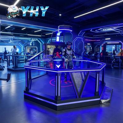 China Fashion VR Walking Platform Amusement Park Virtual Reality 9d Game Console VR CS VR Simulator Game Console for sale