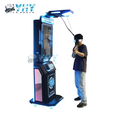 China New Design 9D VR Gun Fight  Simulation Games Machine 1 Player Online Gun CE Certificate Indoor VR Technology for sale