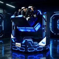China Commercial 2 Seats 1080 Motion Platform VR Roller Coaster Simulator with Immersive Sync Motion Wind Effect for sale