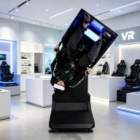 China Space-Saving Commercial 360 VR Motion Arcade Equipment with Integrated Control Panel Roller Coaster Simulation for sale