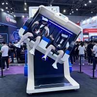 China Dynamic Double Seats 360 VR Motion Arcade Equipment with Dual Security Locks for sale