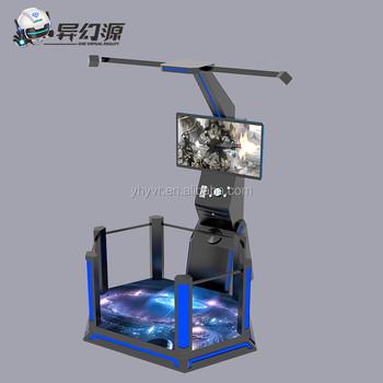 Cina Gioco di camminata della fucilazione della piattaforma 9D del simulatore di VR in vendita