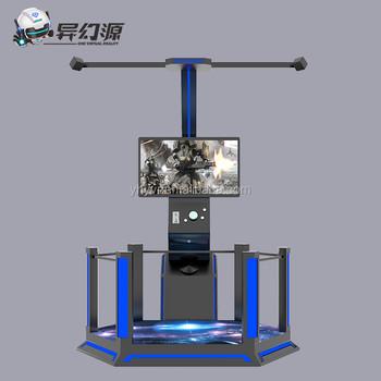 Cina Gioco di camminata della fucilazione della piattaforma 9D del simulatore di VR in vendita