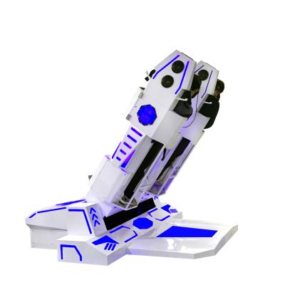 중국 워터 파크를 위한 롤러 코스터 9D VR 시뮬레이터 220V 선수들 2명 판매용