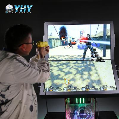 China Kids 4 Players Infrared Shooting Arcade Games With Double Screen for sale