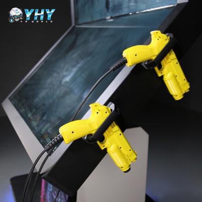 China Kids 4 Players Infrared Shooting Arcade Games With Double Screen for sale