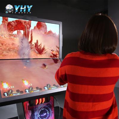 China Kids 4 Players Infrared Shooting Arcade Games With Double Screen for sale
