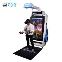 China Self Service 9D VR Simulator Walking Space 60Pcs Interactive Game Stand for sale
