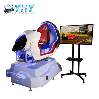 China YHY Virtual Reality Car Simulator Indoor Playground Arcade Racing Simulator 2.5KW for sale