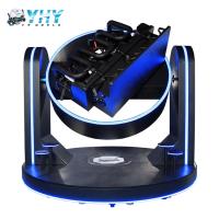 China Indoor Playground 9D VR Simulator 3 Seats Immersive Experience Gaming Set for sale