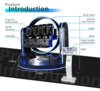 China Deepoon E3 VR Theme Parks Immersive Experience Game 1080 Rotating Simulator for sale